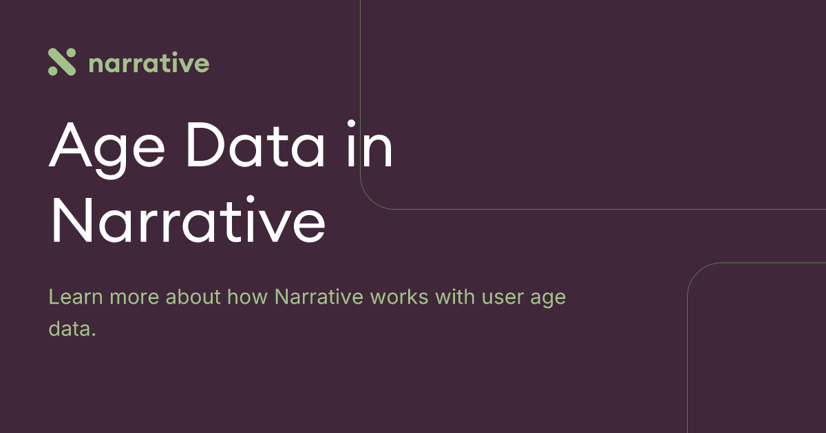 Age Data in Narrative